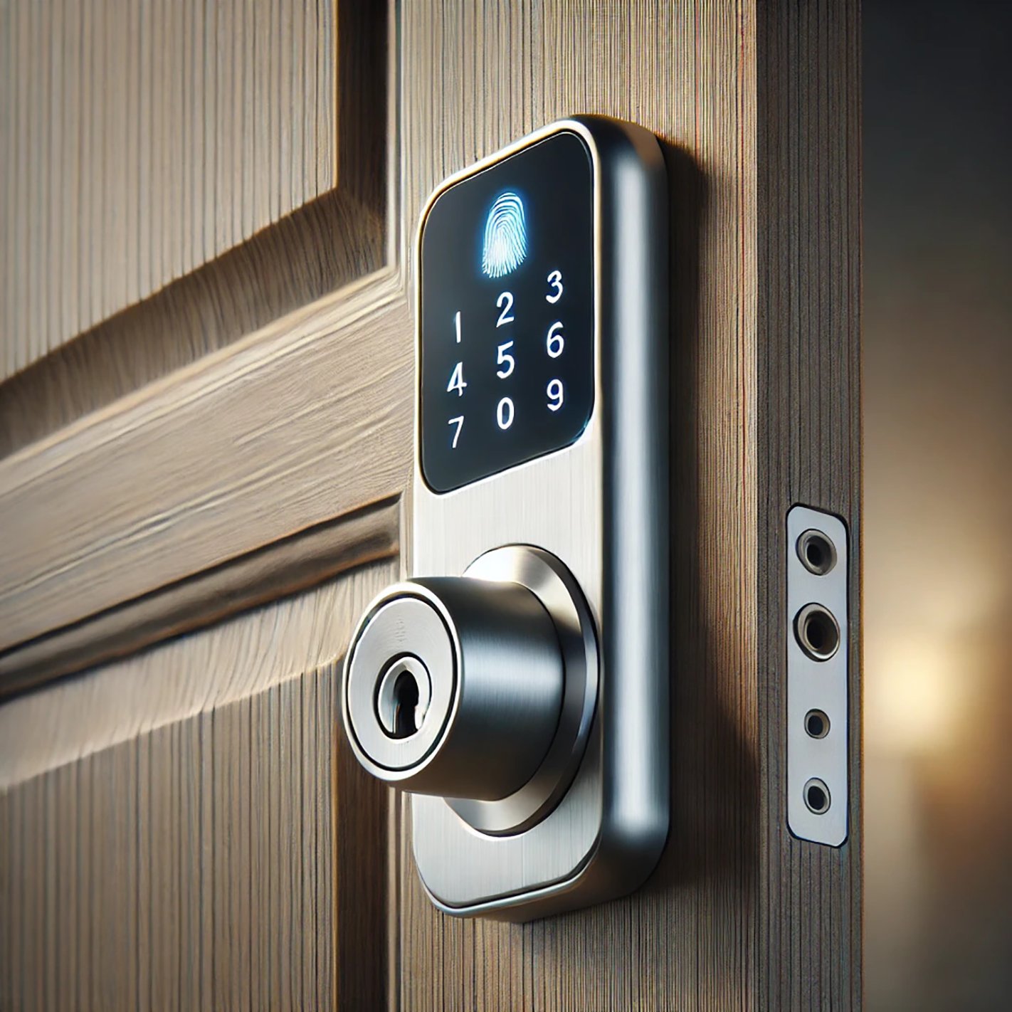 Fingerprint & Password Smart Lock - George Casa